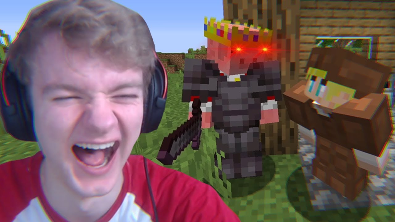 I moved into Technoblade's house WITHOUT asking... - Minecraft videos