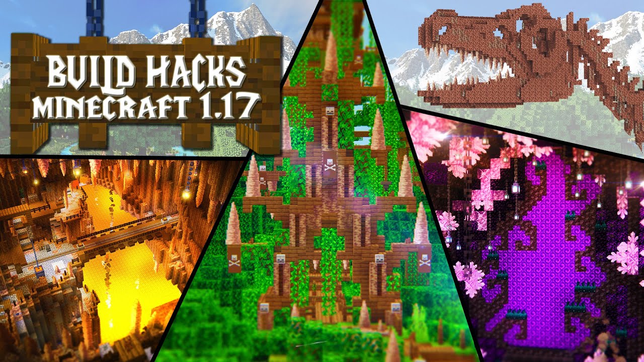 INSANE New Minecraft Builds 1.17 Caves & Cliffs Update! - Minecraft videos