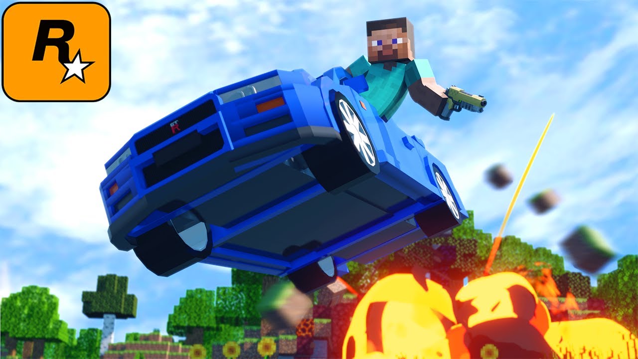 If Rockstar Created Minecraft - Minecraft videos
