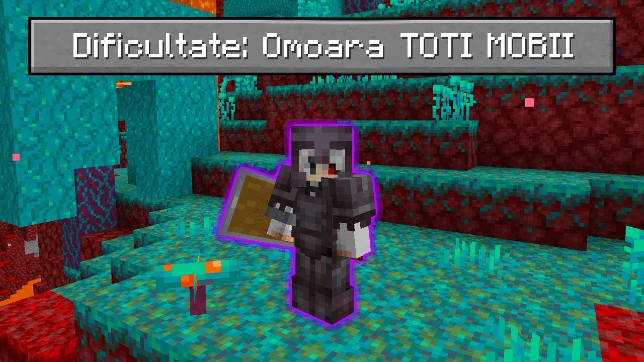 Incerc Sa Bat Toti Mobii Din Minecraft Intr-o Ora! - Minecraft videos