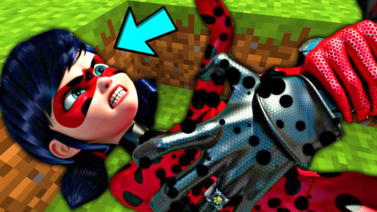 MINECRAFT BATTLE LADYBUG CRAFT NOOB vs PRO vs HACKER vs GOD ANIMATION ...