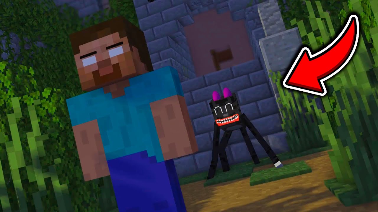 MONSTER SCHOOL | CARTOON CAT ATTACKED HEROBRIN FUNNY MINECRAFT ...