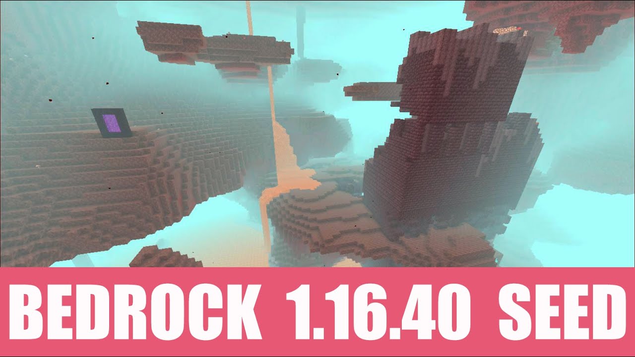 Minecraft Bedrock 1.16.40 Seed: Bastion remnant housing units available ...