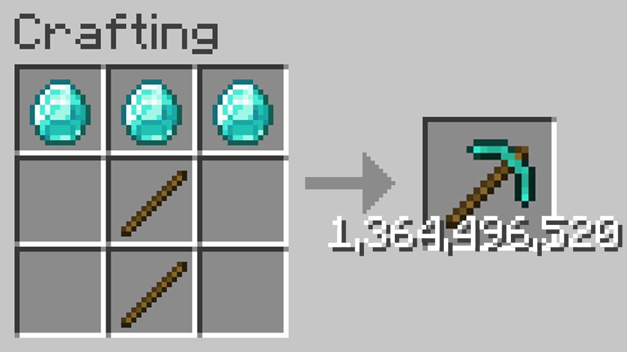 Minecraft, But Crafts Are Multiplied Every Time... - Minecraft videos