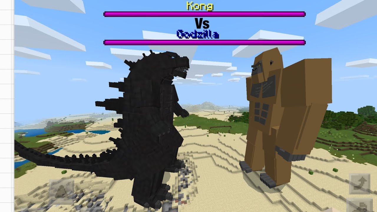 Minecraft Godzilla Vs King Kong - Minecraft videos