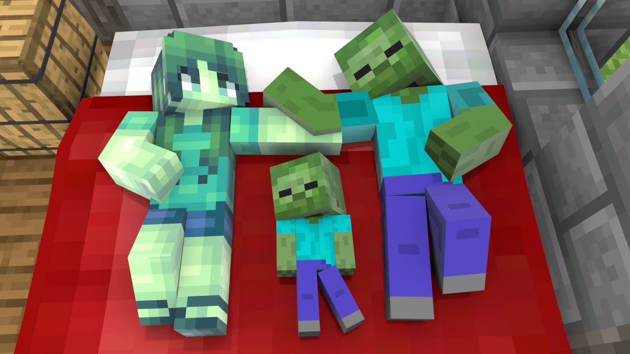 Monster School : Baby Zombie and Daily Life - Story Minecraft Animation ...