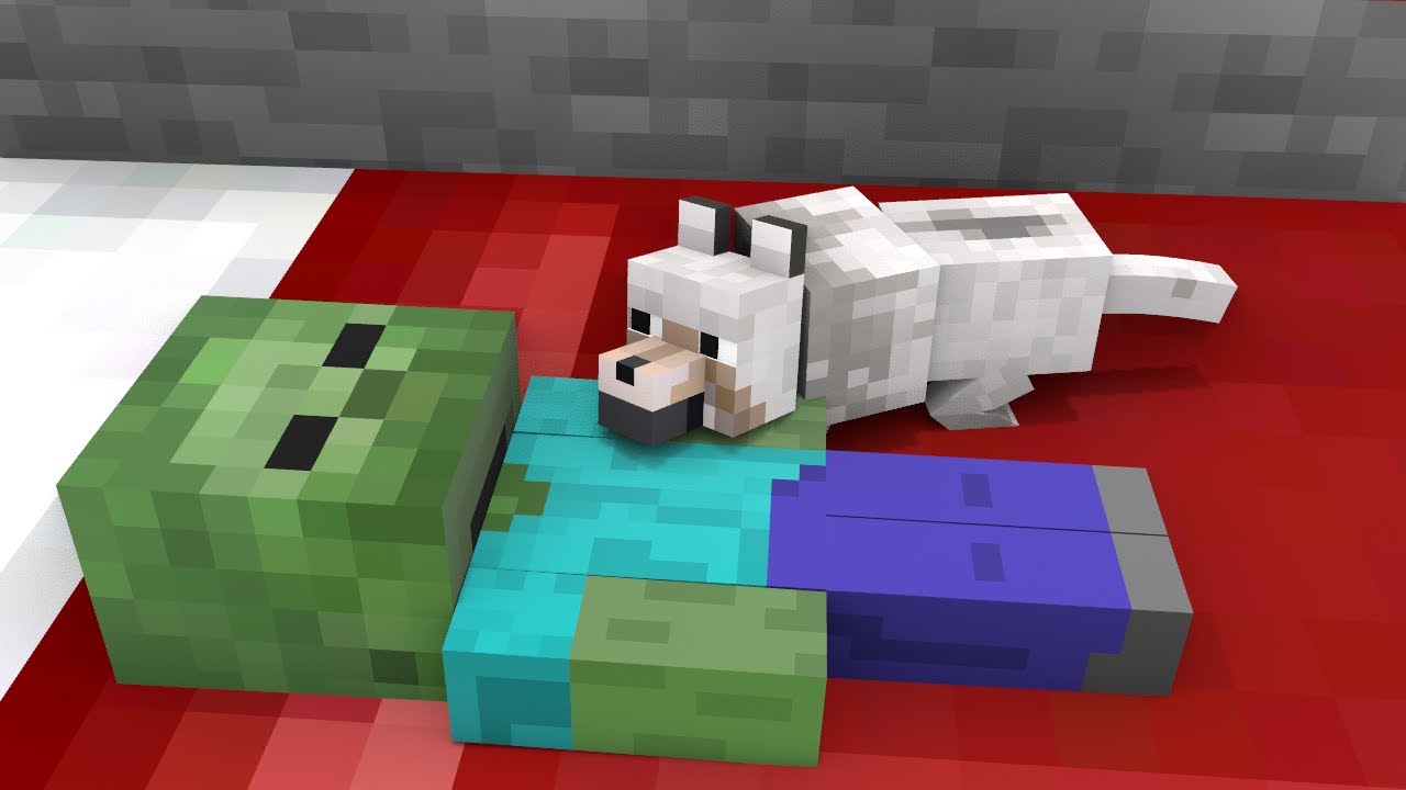 Monster School : Poor Dog and Baby Zombie - Sad Story - Minecraft ...