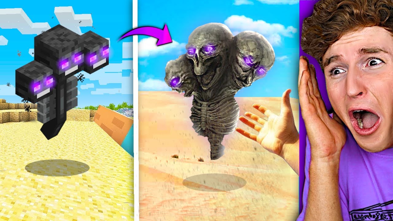 Most CURSED Minecraft Mobs VS Real Life.. - Minecraft videos