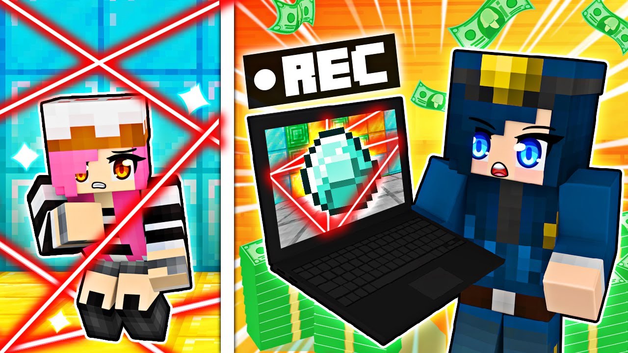 My first day as a THIEF in Minecraft! - Minecraft videos
