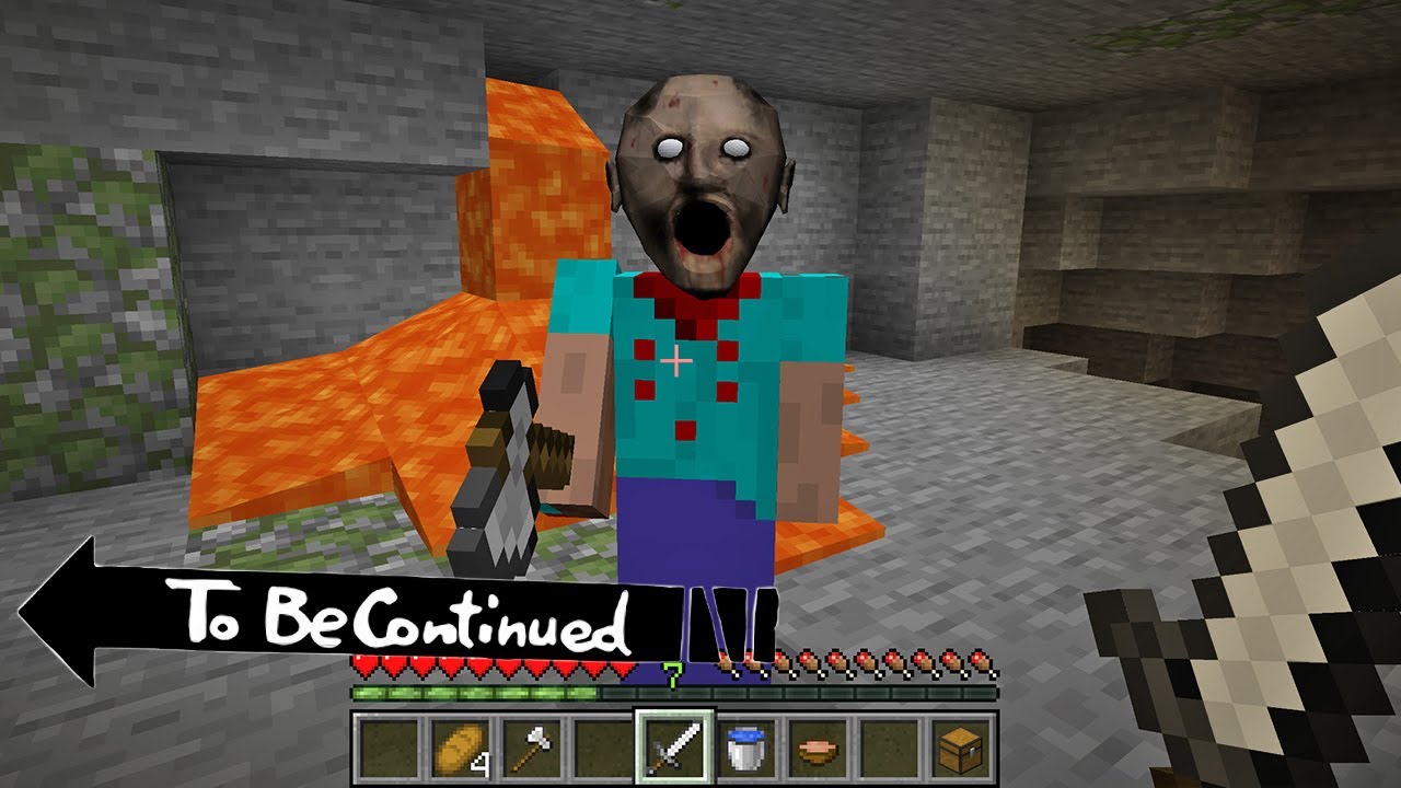 OMG.. This is Real Granny in Minecraft by Scooby Craft - Minecraft videos