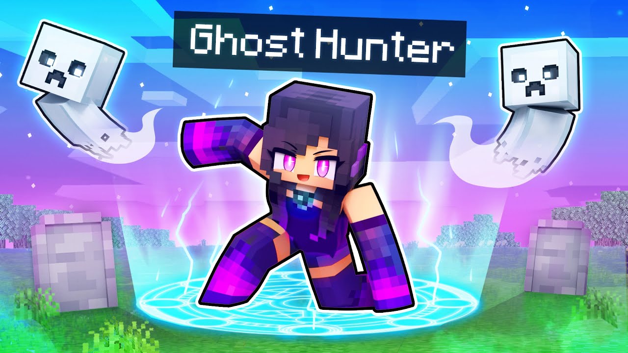 Playing Minecraft As A GHOST Hunter! - Minecraft videos