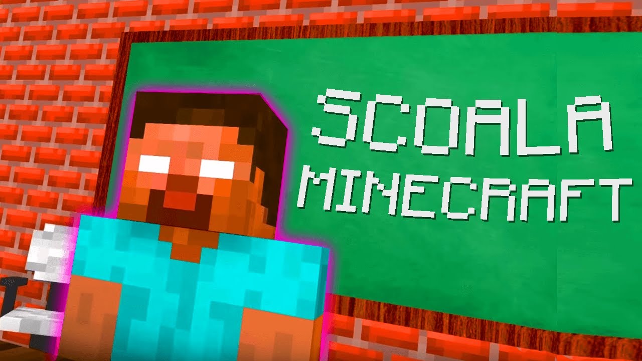 Scoala Minecraft Cu Bebe Gani.. *Herobrine Profesor?* - Minecraft videos