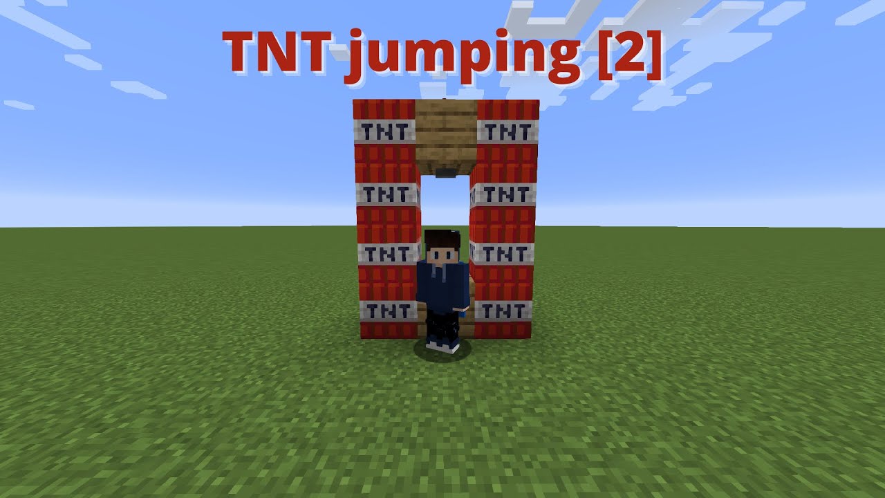 TNT jumping in Minecraft! Cubecraft [2] - Minecraft videos