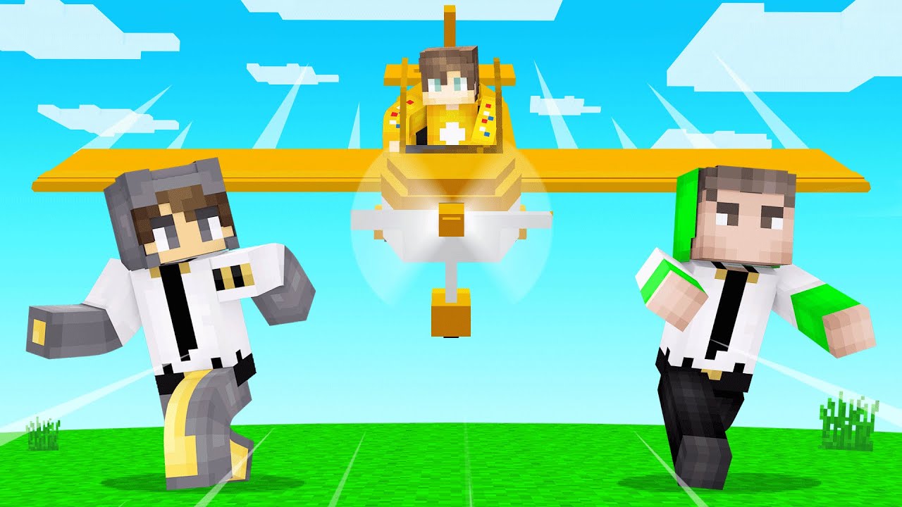 We BECAME PILOTS In Minecraft! - Minecraft videos