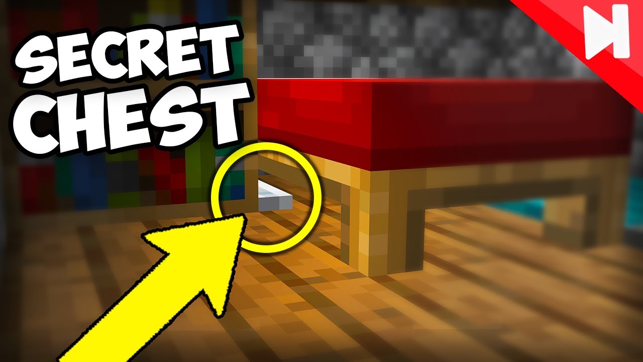 25 Ways to Hide Your Valuables in Minecraft - Minecraft videos