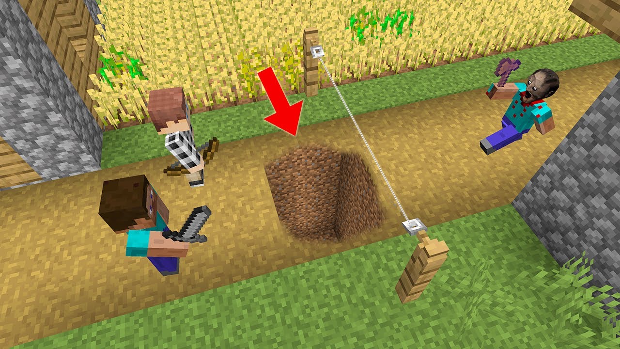 Best Traps for Granny in minecraft online By Scooby craft - Minecraft ...