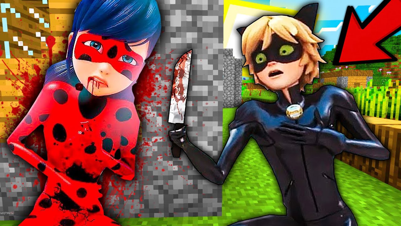CAT NOIR and LADYBUG In Minecraft LADYBUG CRAFT NOOB vs PRO vs HACKER ...