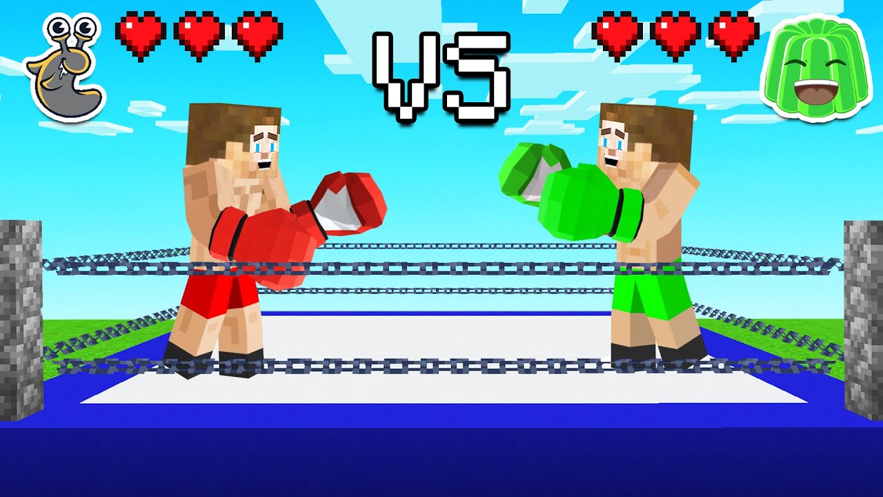 JELLY vs SLOGO FIGHT! (Minecraft) - Minecraft videos