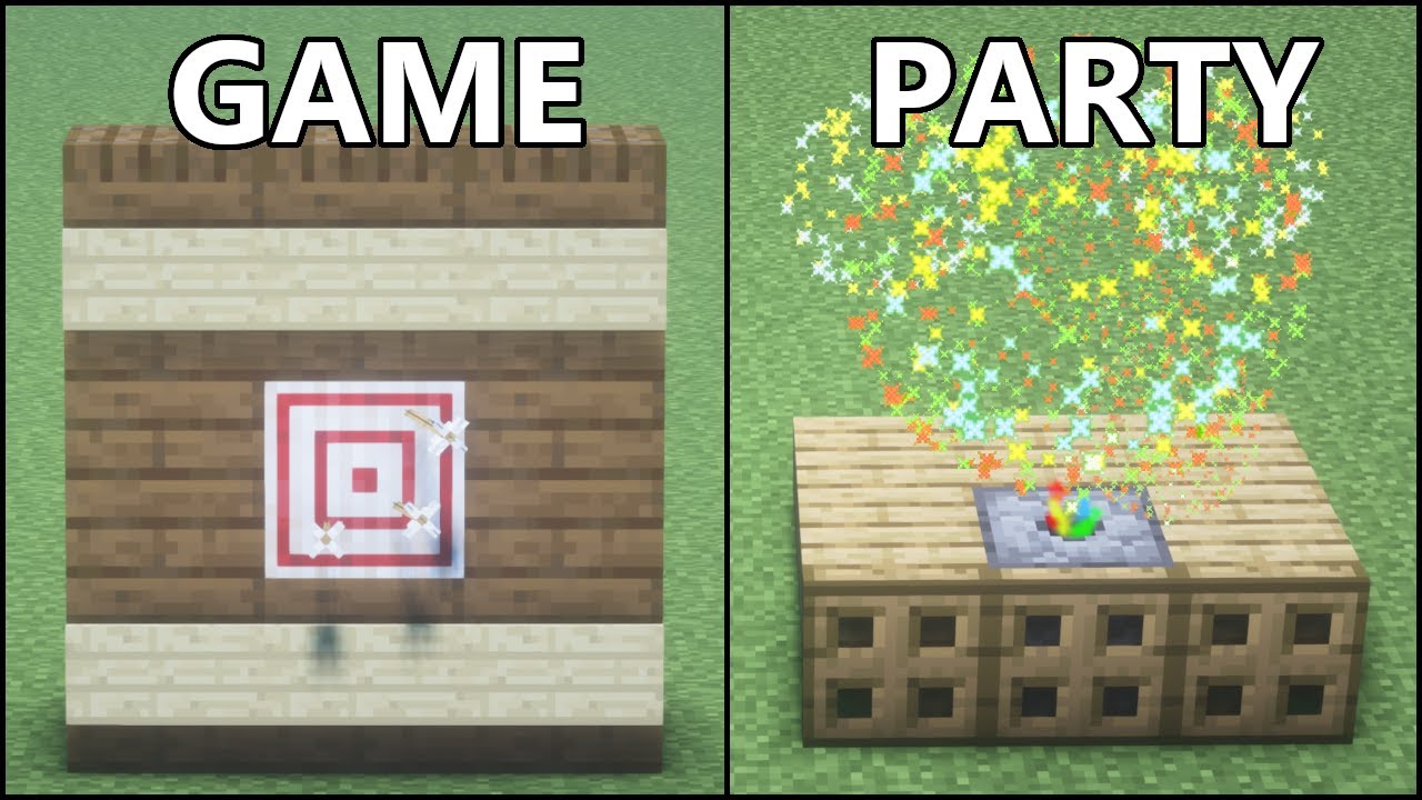 Minecraft: 10+ Party Redstone Games! (easy) - Minecraft videos