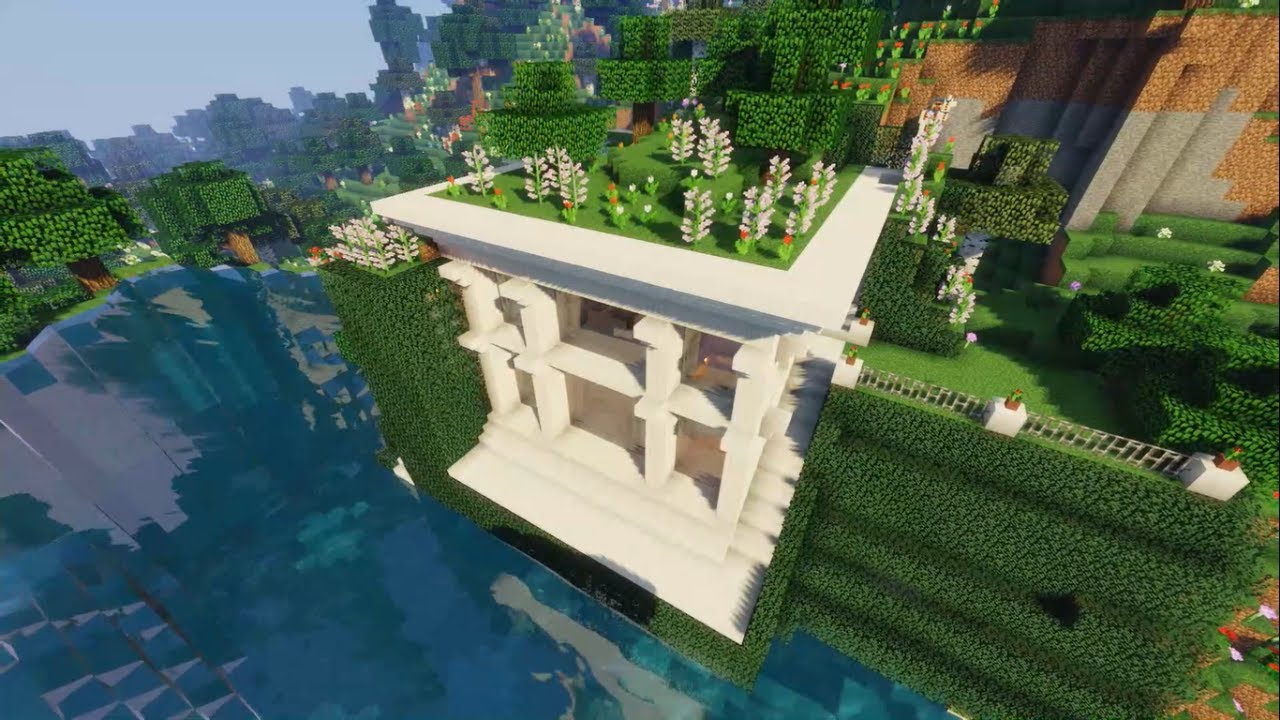 Minecraft | How To Build A Neoclassical House | Minecraft Tutorial ...