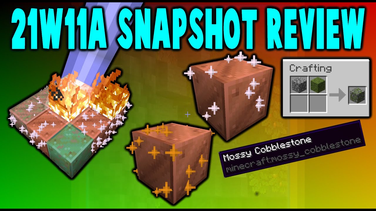 New Automation! 1.17 Minecraft Cave Update (21w11a Review) - Minecraft ...