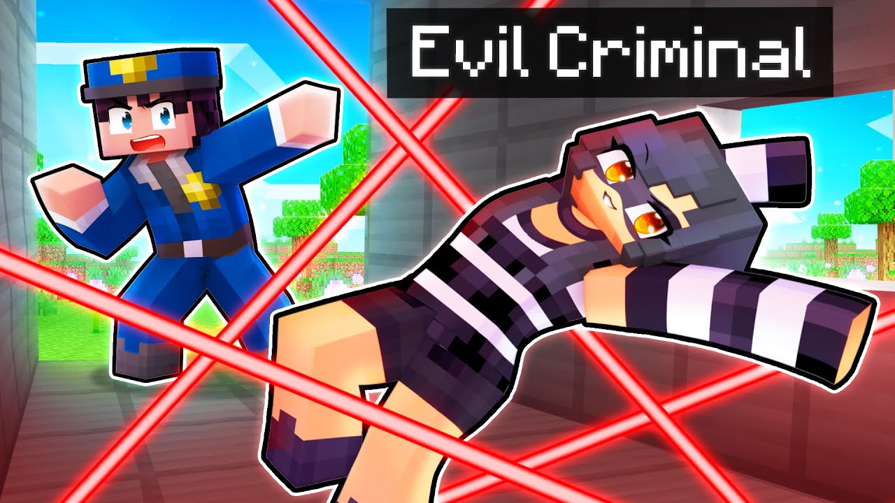 Playing as an EVIL CRIMINAL In Minecraft! - Minecraft videos