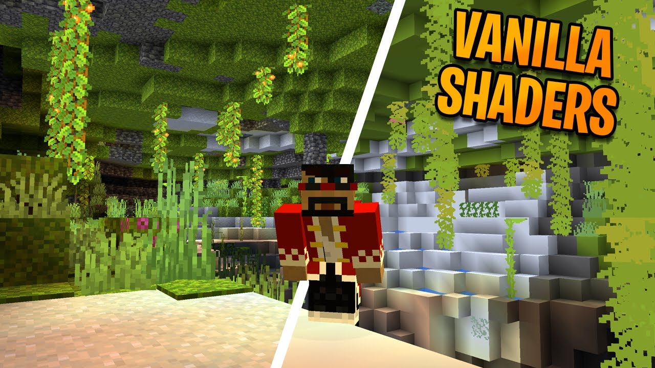 Shaders And Lush Caves Added To Minecraft 1.17 - Minecraft videos