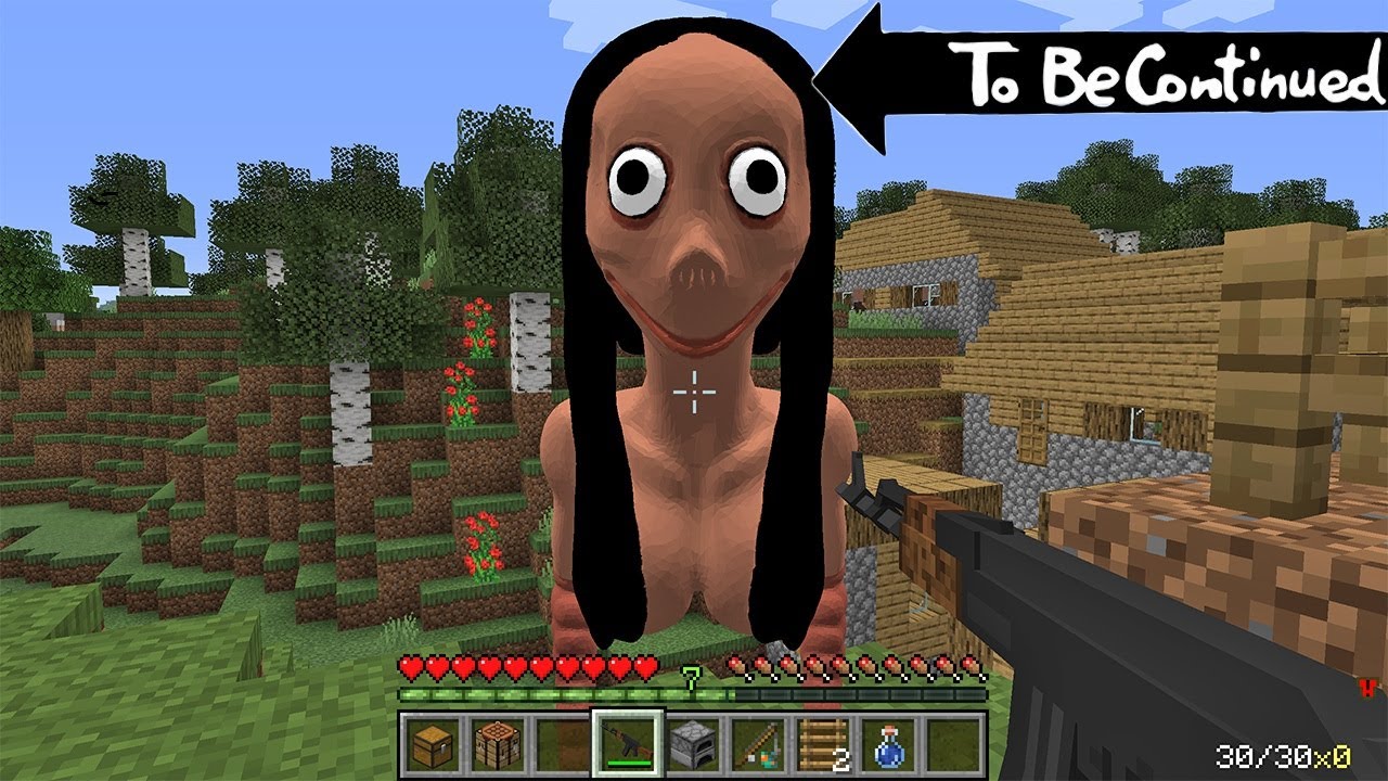 This is Monster MOMO in Minecraft To Be Continued. By Scooby Craft part ...
