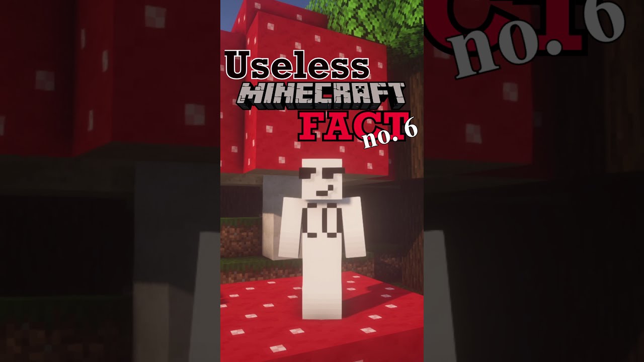 Useless Minecraft facts you probably didn't know! (no. 6) - Minecraft ...