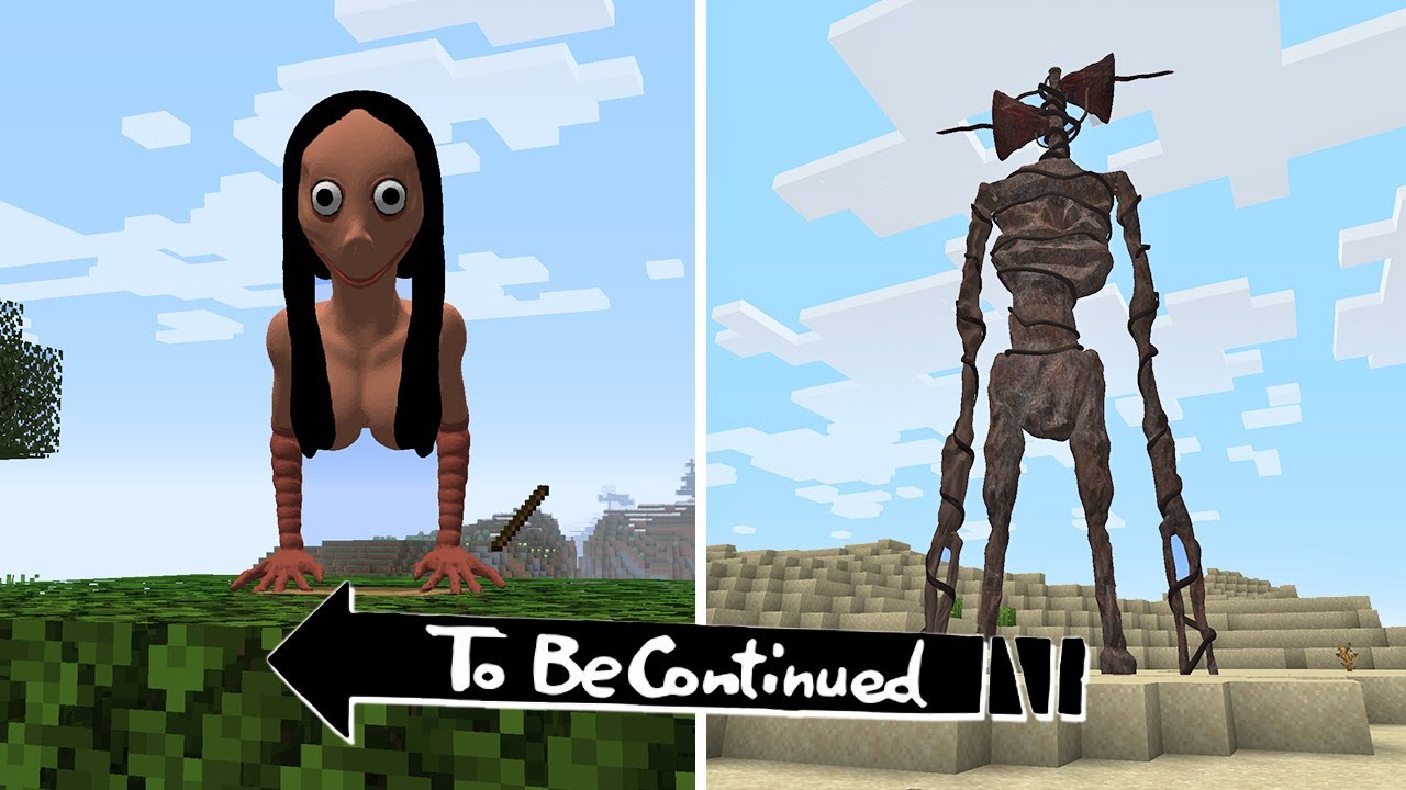 Which is best? Real Momo Vs Sirenhead in Minecraft Part 2 - Minecraft ...