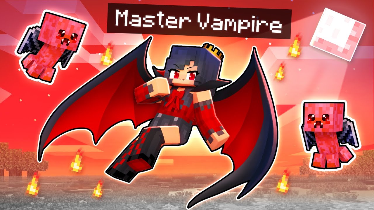 Becoming The Head MASTER VAMPIRE In Minecraft! - Minecraft videos