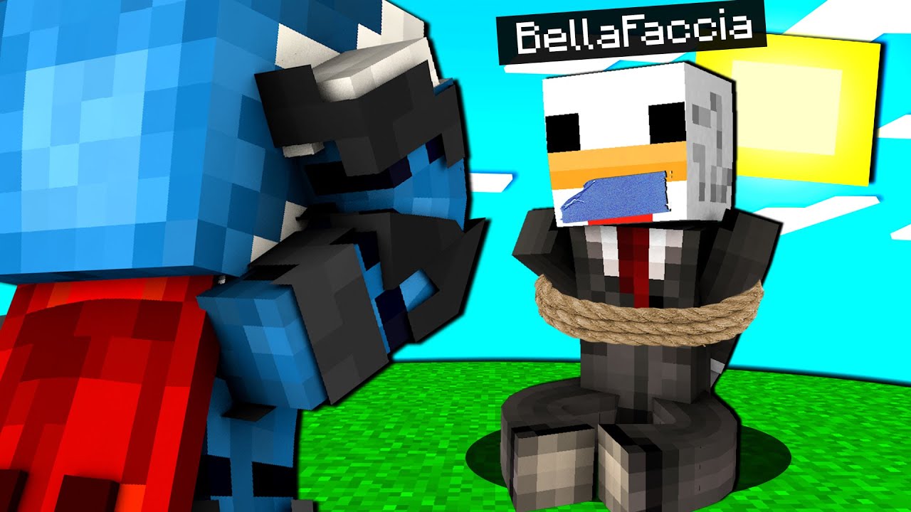 HANNO RAPITO BELLAFACCIA SU MINECRAFT - ITA - Minecraft videos