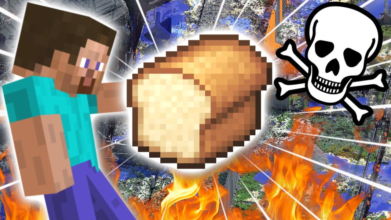 How Minecraft BREAD Was Weaponized on 2b2t - Minecraft videos