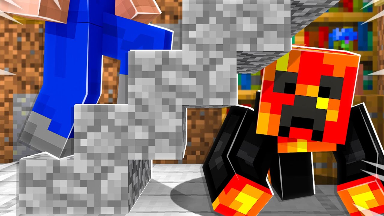 I Secretly Moved into Noob1234's Minecraft House! *he had no idea ...