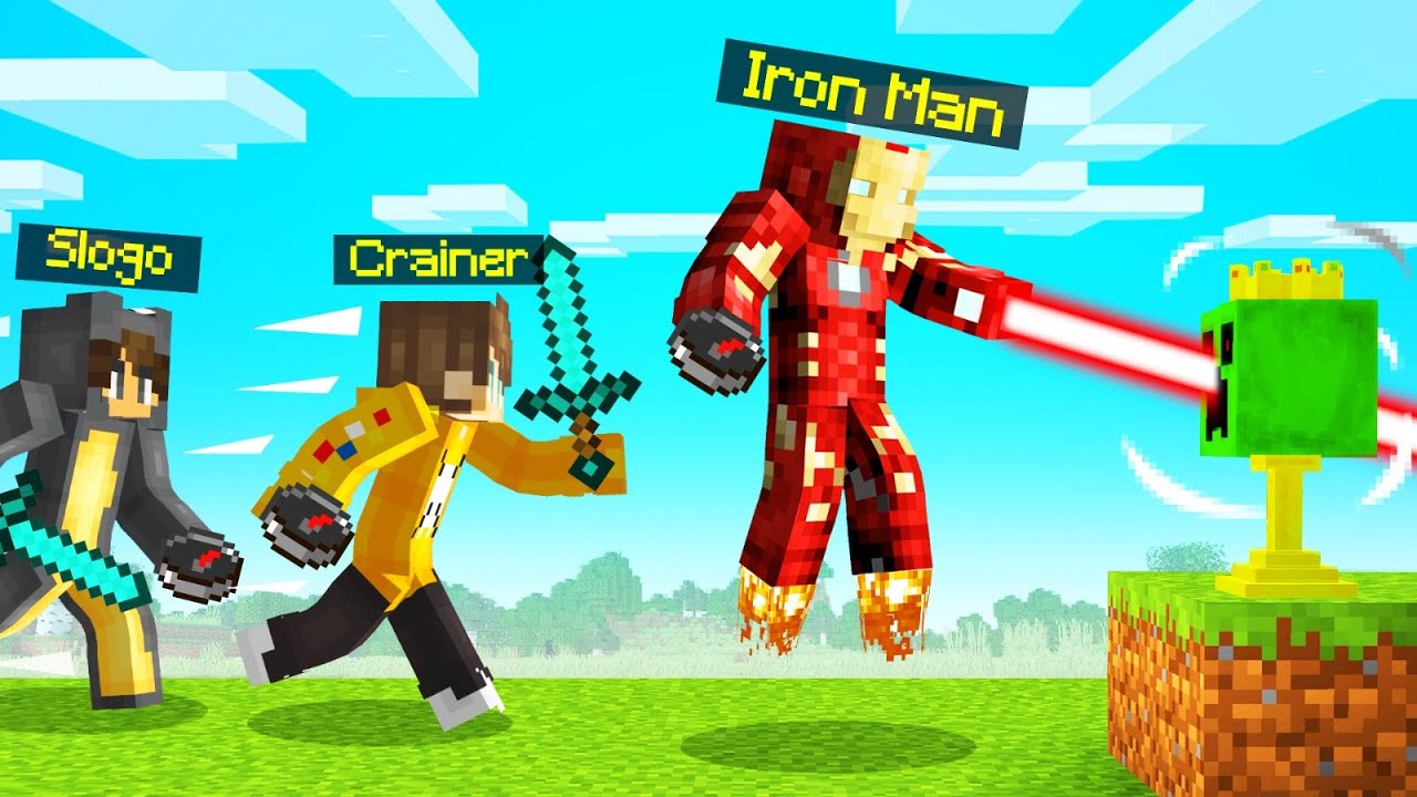 IRONMAN TROPHY HUNT In MINECRAFT! (Speedrunner vs. Hunters) - Minecraft ...