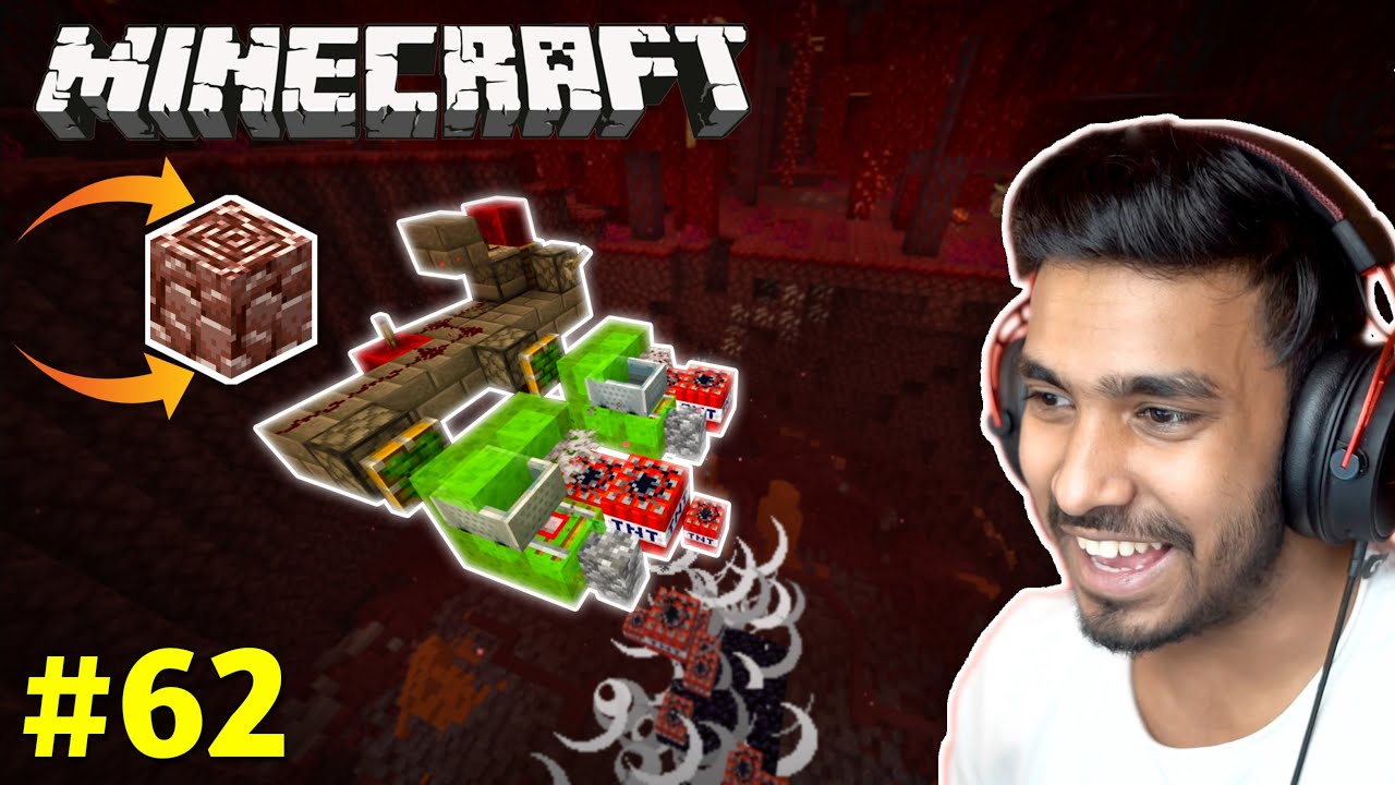 MICRO MINER MACHINE DESTROYED NETHER | MINECRAFT GAMEPLAY #62 ...