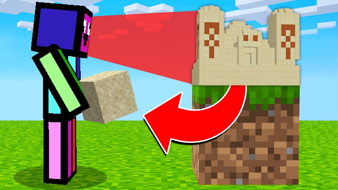 Minecraft But Blocks Spawn Structures Minecraft Videos