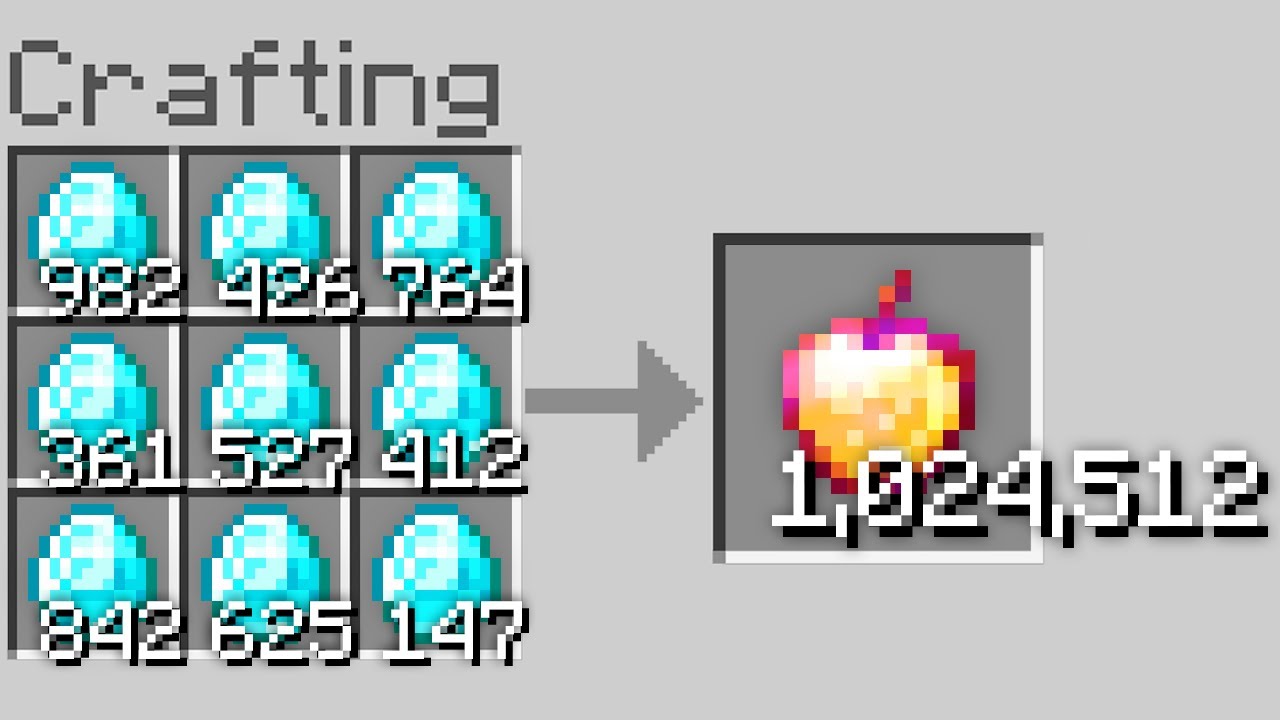 Minecraft, But Crafts Are Random And Multiplied... - Minecraft videos