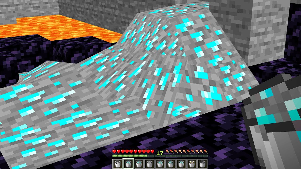 Minecraft But Every Block Is Liquid! - Minecraft videos