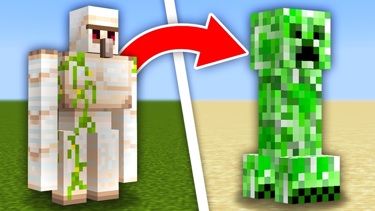 Minecraft, But Every Mob Is Random... - Minecraft videos