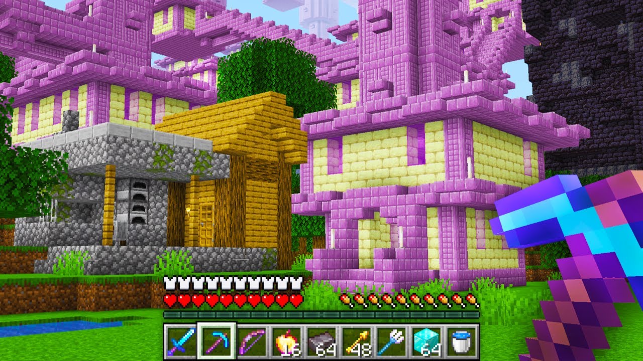 Minecraft, But Structures Spawn Every Minute... - Minecraft videos