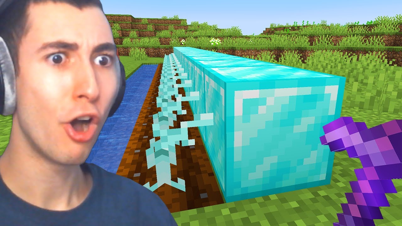 Minecraft, But You Can Grow Any Item... - Minecraft videos