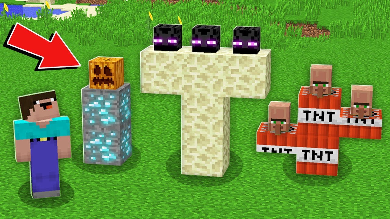 Minecraft NOOB vs PRO: WHY NOOB BUILDS STRANGEST BOSS IN THE VILLAGE ...