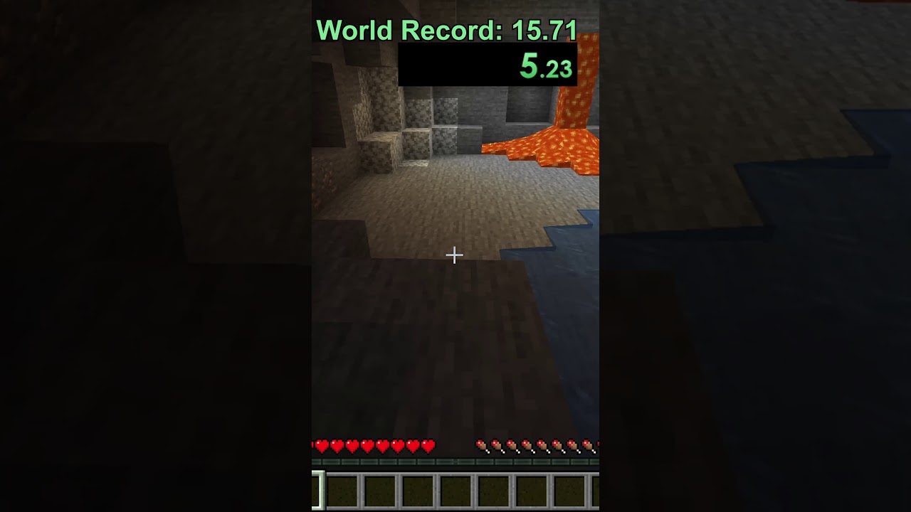 Minecraft Speedrun Diamond Percent (WORLD RECORD) - Minecraft videos