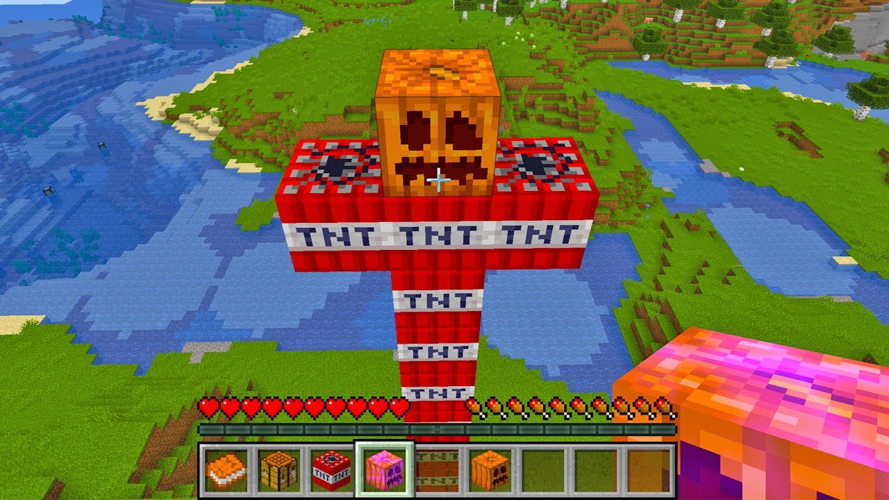NUNCA INVOQUES ESTE GOLEM DE TNT | MINECRAFT - Minecraft videos