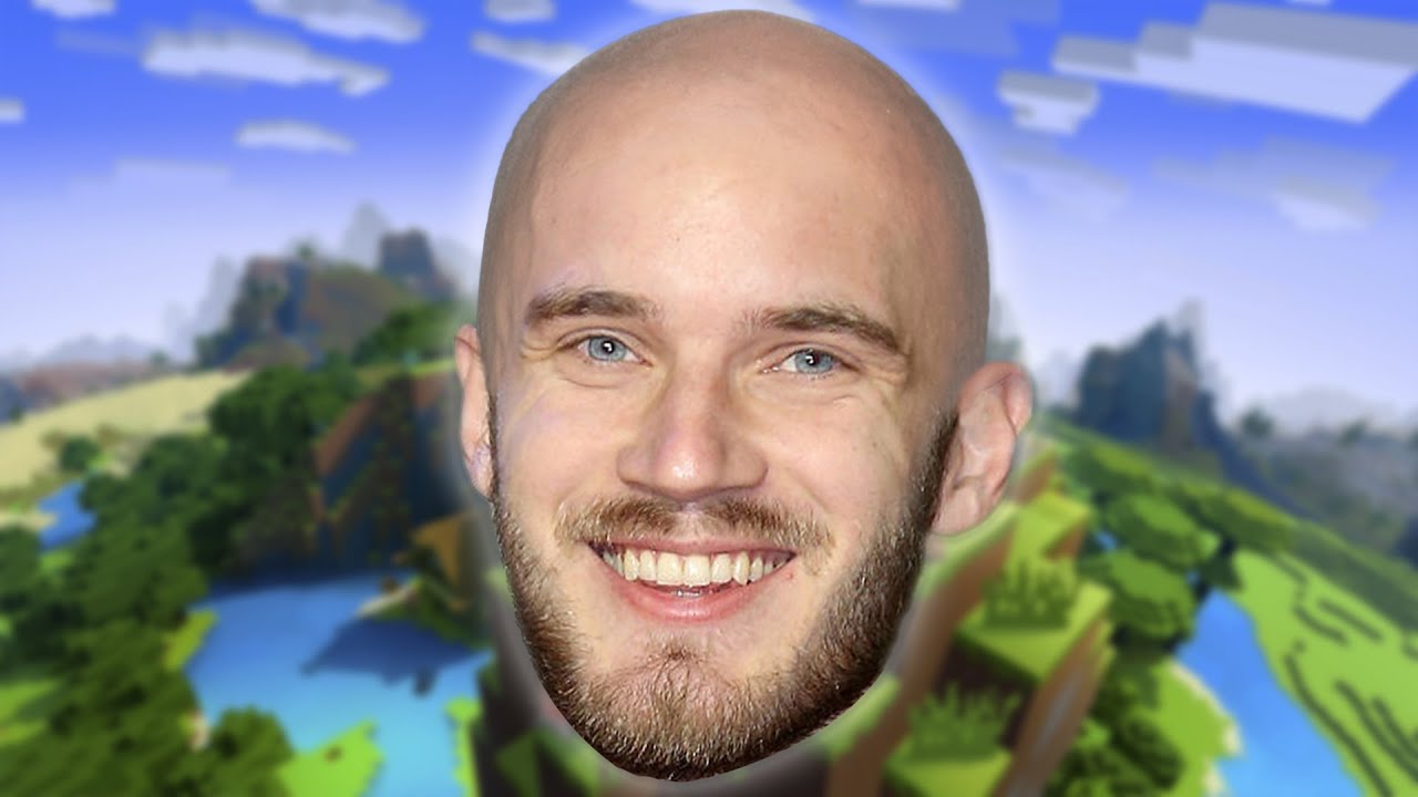 Pewdiepie is BALD in Minecraft... - Minecraft videos