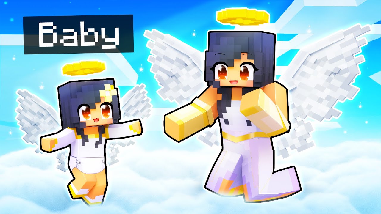 Playing As the Mother ANGEL In Minecraft! - Minecraft videos