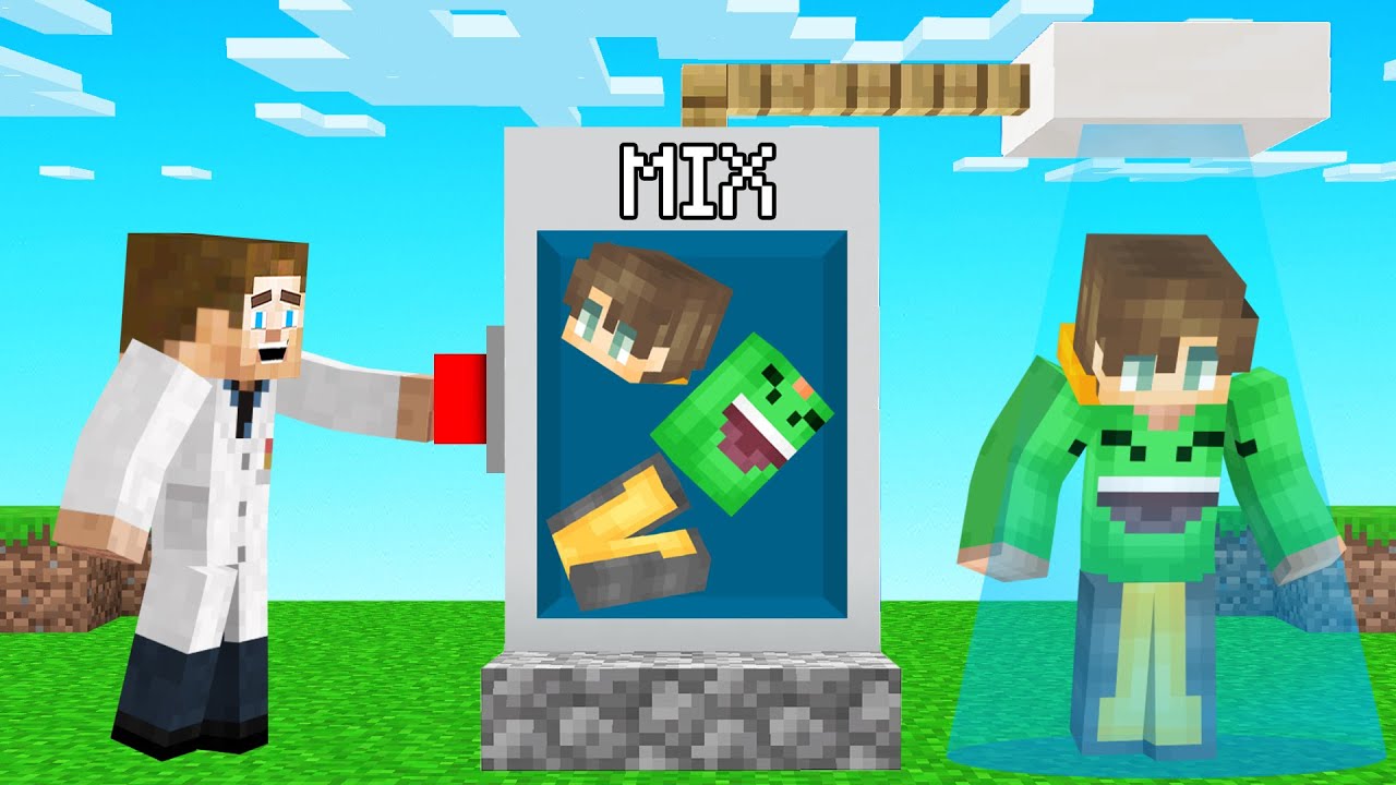 Playing MINECRAFT With BODY SHUFFLE Enabled! - Minecraft videos