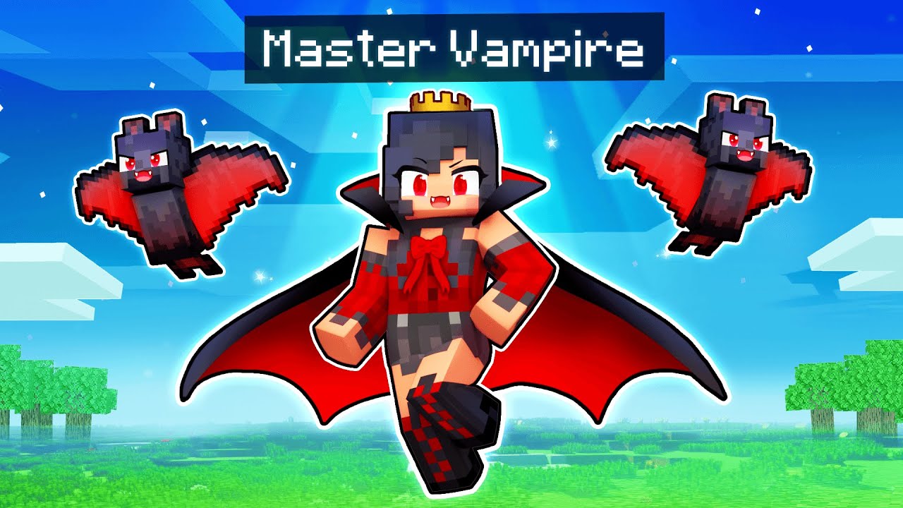 Playing Minecraft As The MASTER Vampire! - Minecraft videos