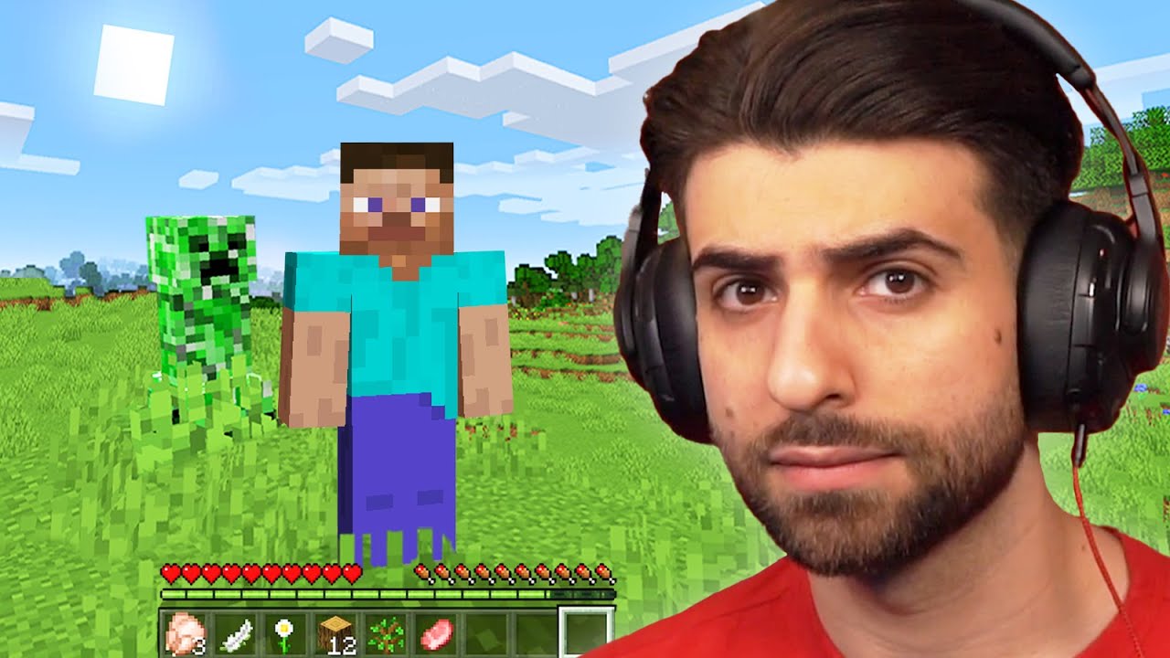 Playing Minecraft for the First Time EVER... - Minecraft videos
